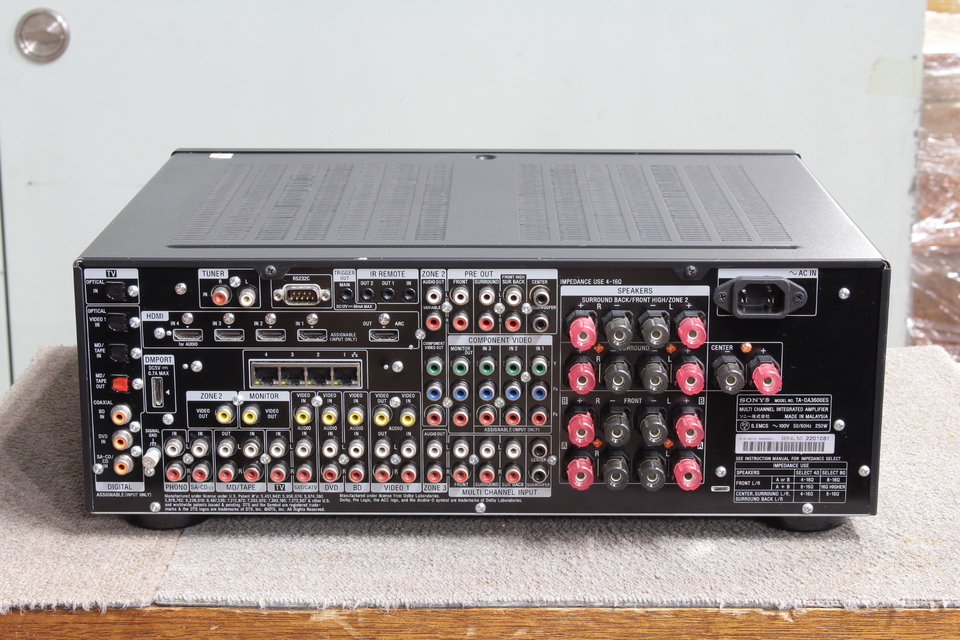 TA-DA3600ES SONY - 中古オーディオ 高価買取・販売 ハイファイ堂