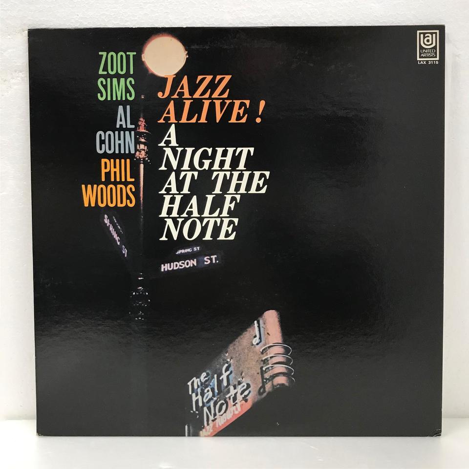 JAZZ ALIVE !/A NIGHT AT THE HALF NOTE/ZOOT SIMS ZOOT SIMS - 中古オーディオ 高価買取・販売 ハイファイ堂