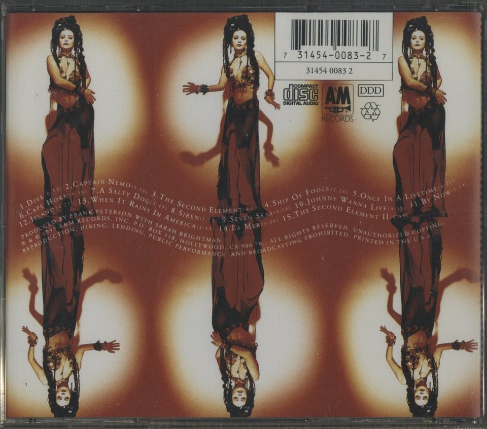 DIVE/SARAH BRIGHTMAN SARAH BRIGHTMAN - 中古オーディオ 高価買取・販売 ハイファイ堂