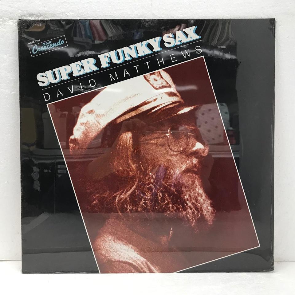 【未開封】SUPER FUNKY SAX/DAVID MATTHEWS DAVID MATTHEWS - 中古オーディオ 高価買取・販売 ハイファイ堂