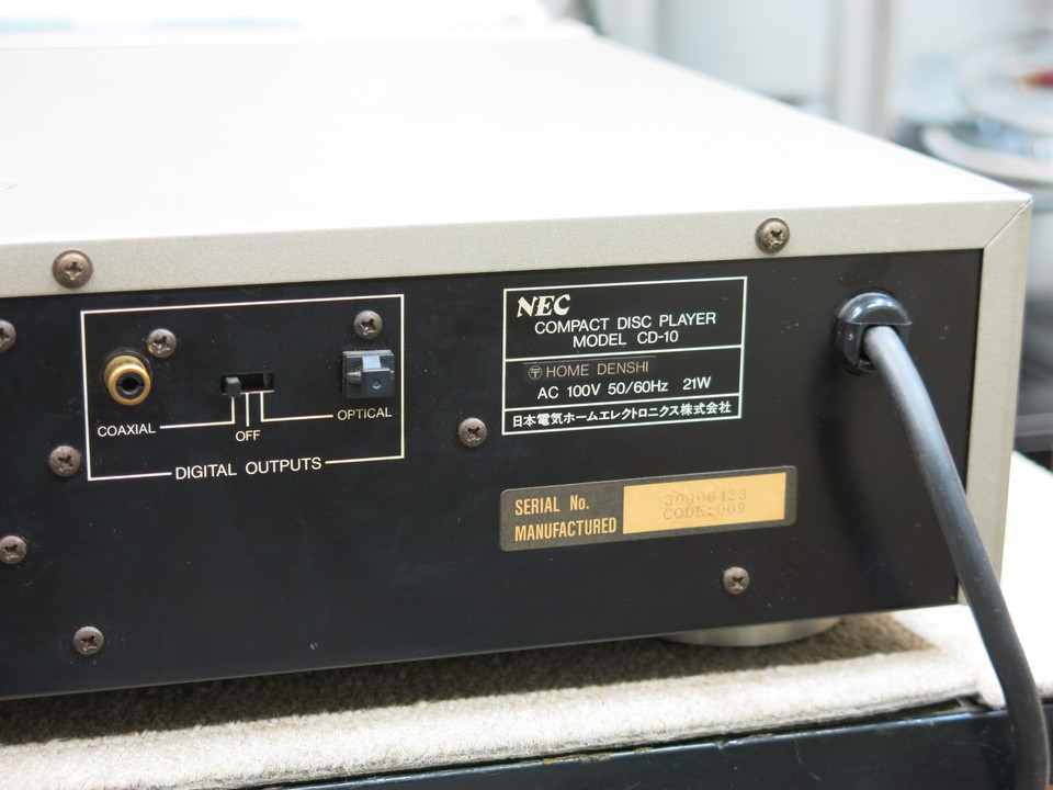 CD-10 NEC - 中古オーディオ 高価買取・販売 ハイファイ堂