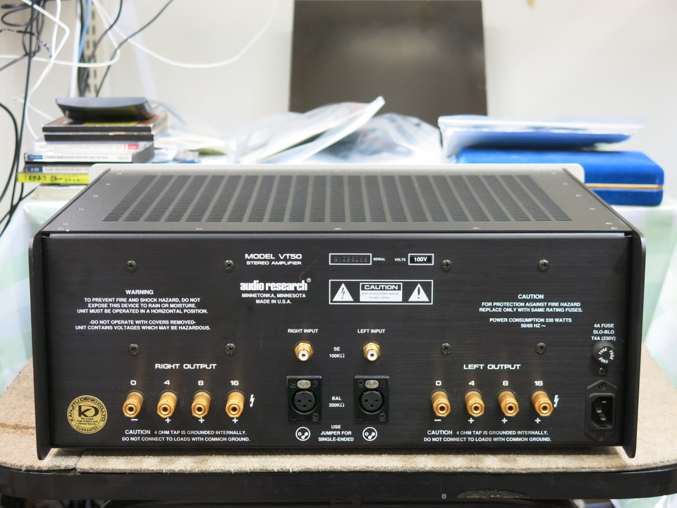 VT50 AUDIO RESEARCH - 中古オーディオ 高価買取・販売 ハイファイ堂