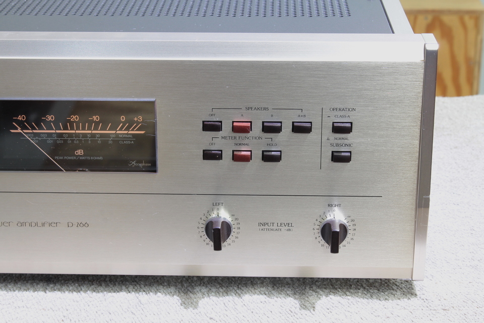 P-266 Accuphase - 中古オーディオ 高価買取・販売 ハイファイ堂