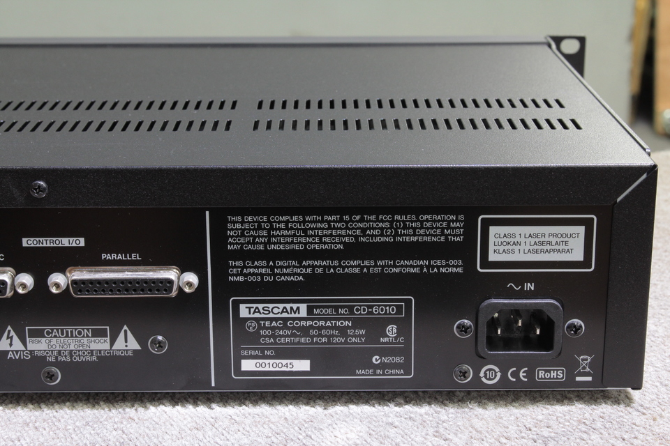 CD-6010 TASCAM - 中古オーディオ 高価買取・販売 ハイファイ堂