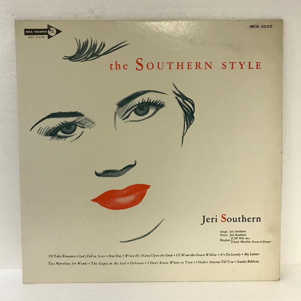 THE SOUTHERN STYLE/JERI SOUTHERN JERI SOUTHERN - 中古オーディオ 高価買取・販売 ハイファイ堂