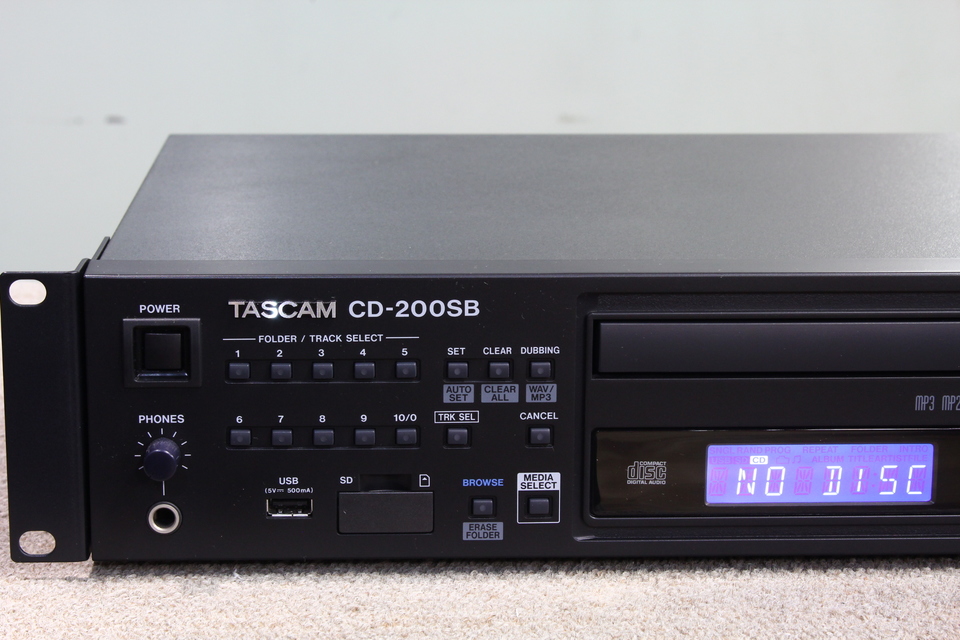 CD-200SB TASCAM - 中古オーディオ 高価買取・販売 ハイファイ堂