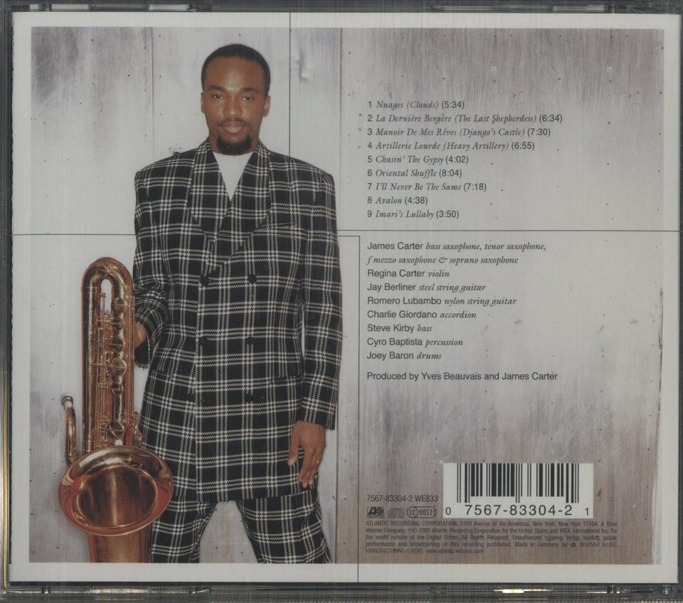 CHASIN’ THE GYPSY/JAMES CARTER JAMES CARTER - 中古オーディオ 高価買取・販売 ハイファイ堂