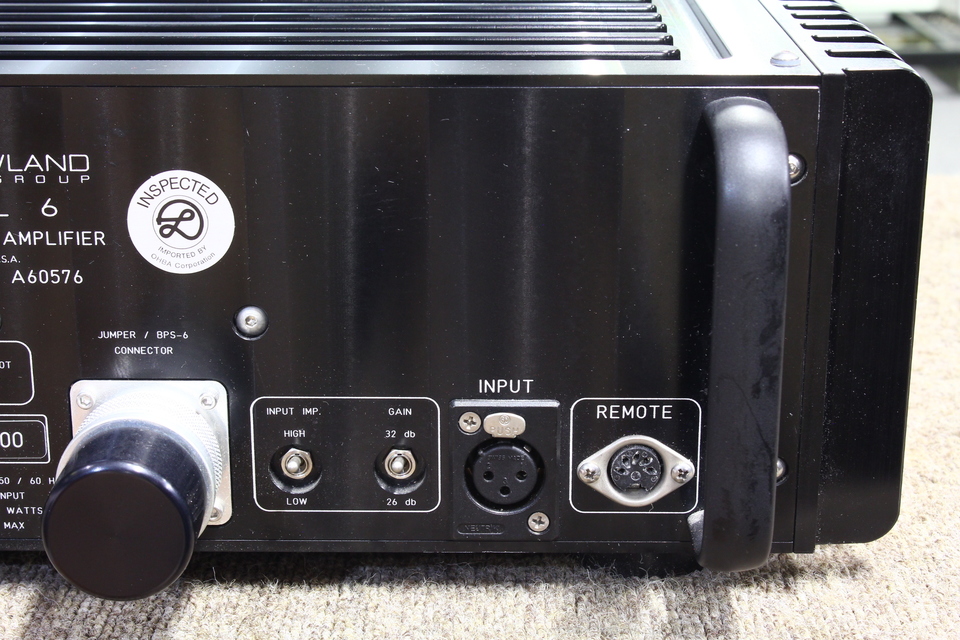 Model 6 JEFF ROWLAND - 中古オーディオ 高価買取・販売 ハイファイ堂