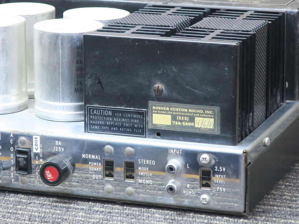 MC2120 McIntosh - 中古オーディオ 高価買取・販売 ハイファイ堂