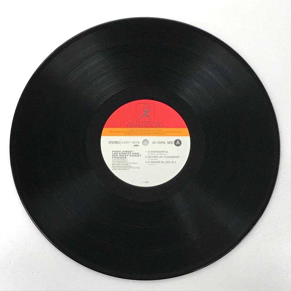 HIGH JINGO/LEE KONITZ LEE KONITZ - 中古オーディオ 高価買取・販売 ハイファイ堂