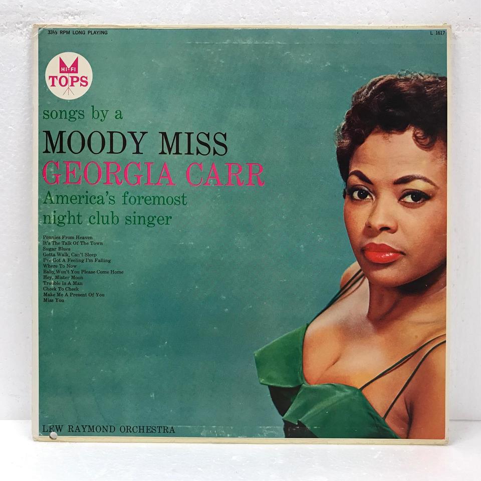 SONGS BY A MOODY MISS/GEORGIA CARR GEORGIA CARR - 中古オーディオ 高価買取・販売 ハイファイ堂