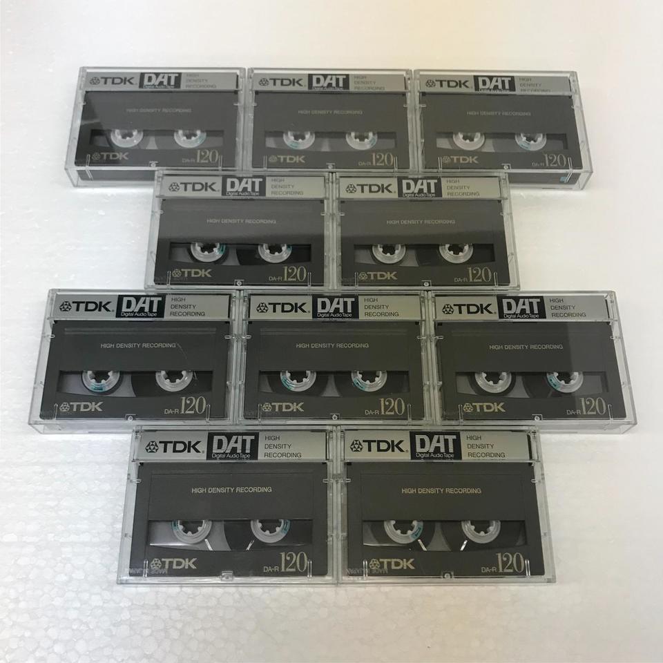 TDK DATテープ120分10本セット（使用済み） - 中古オーディオ 高価買取・販売 ハイファイ堂