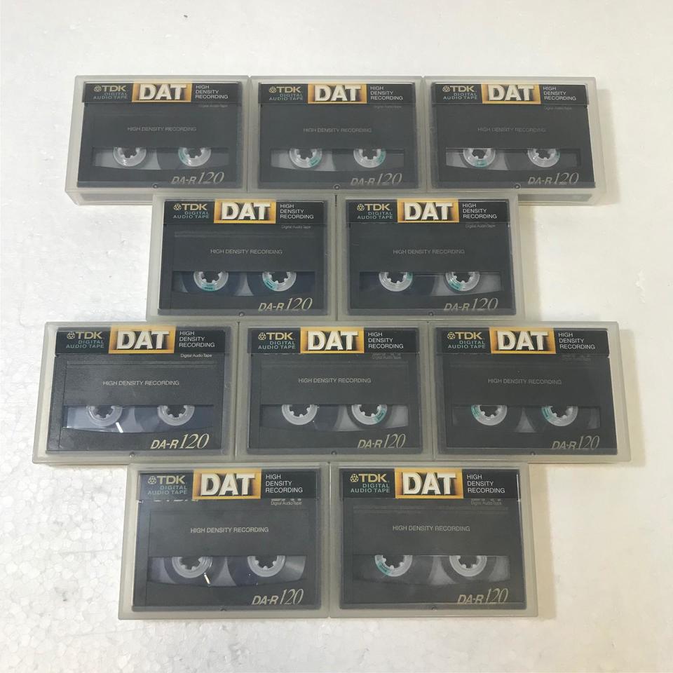 TDK DATテープ120分10本セット（使用済み） - 中古オーディオ 高価買取・販売 ハイファイ堂