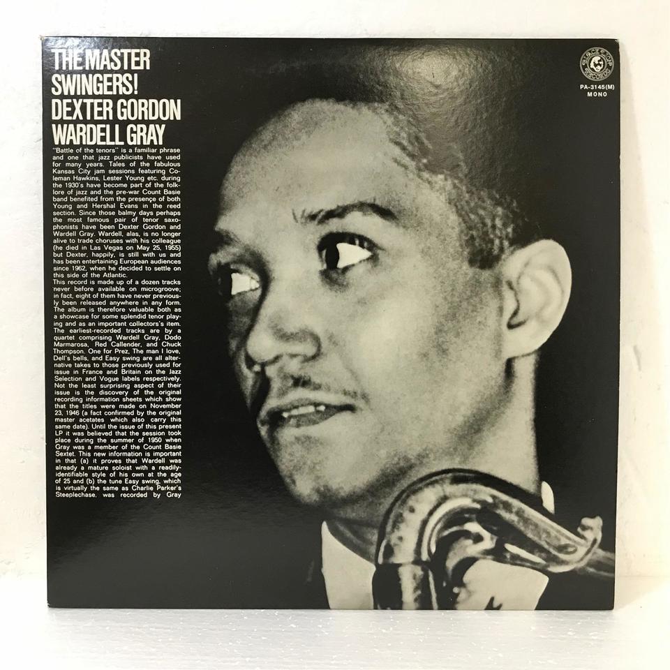THE MASTER SWINGERS!/DEXTER GORDON - WARDELL GRAY DEXTER GORDON/WARDELL ...