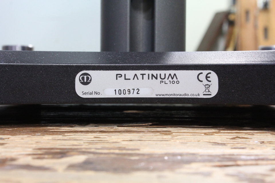 PLATINUM PL100 MONITOR AUDIO - 中古オーディオ 高価買取・販売 ハイファイ堂