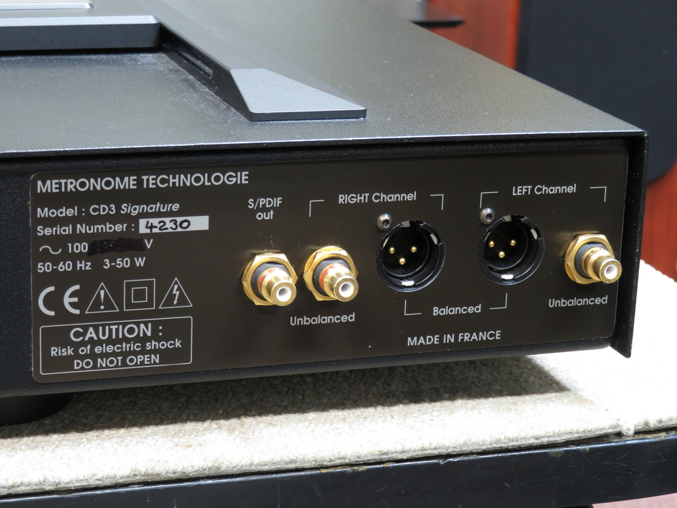 CD3 Signature METRONOME - 中古オーディオ 高価買取・販売 ハイファイ堂