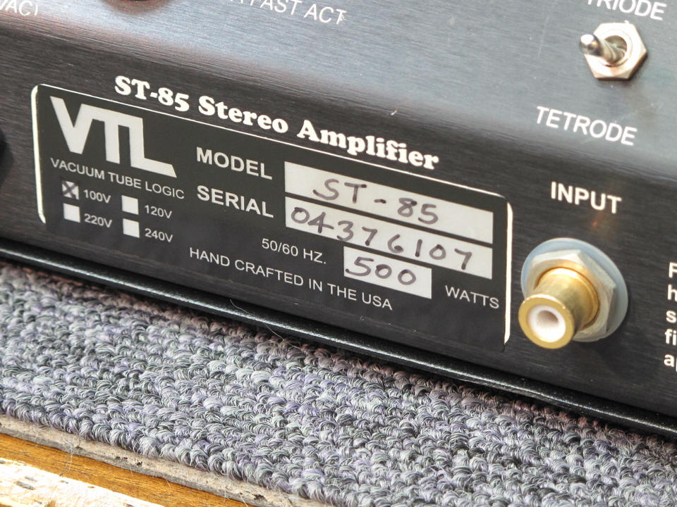 ST-85 VTL - 中古オーディオ 高価買取・販売 ハイファイ堂