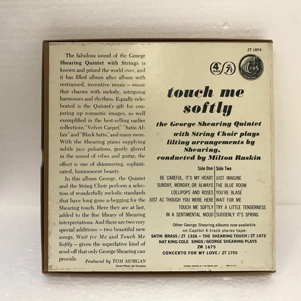 TOUCH ME SOFTLY/GEORGE SHEARING GEORGE SHEARING - 中古オーディオ 高価買取・販売 ハイファイ堂