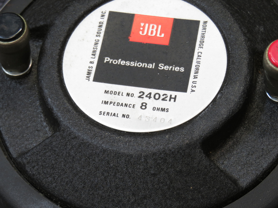 2402H JBL - 中古オーディオ 高価買取・販売 ハイファイ堂