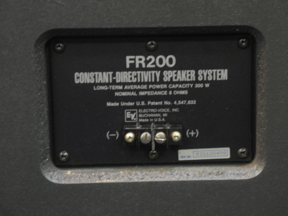 FR200 ELECTRO VOICE - 中古オーディオ 高価買取・販売 ハイファイ堂