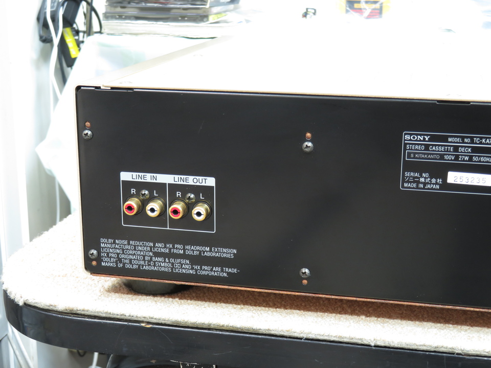 TC-KA7ES SONY - 中古オーディオ 高価買取・販売 ハイファイ堂