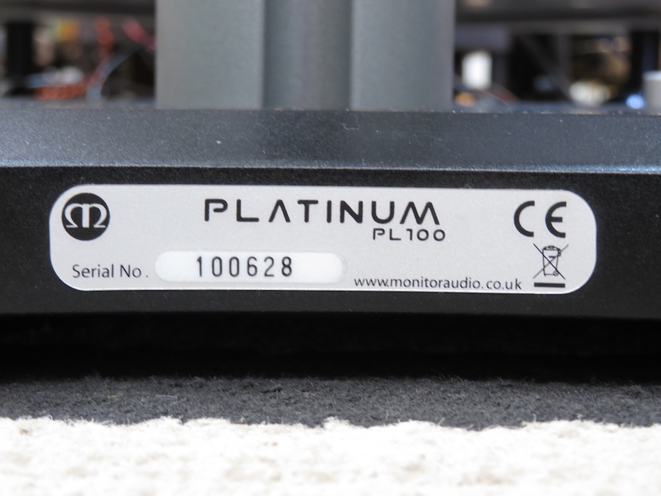 PLATINUM PL100 MONITOR AUDIO - 中古オーディオ 高価買取・販売 ハイファイ堂