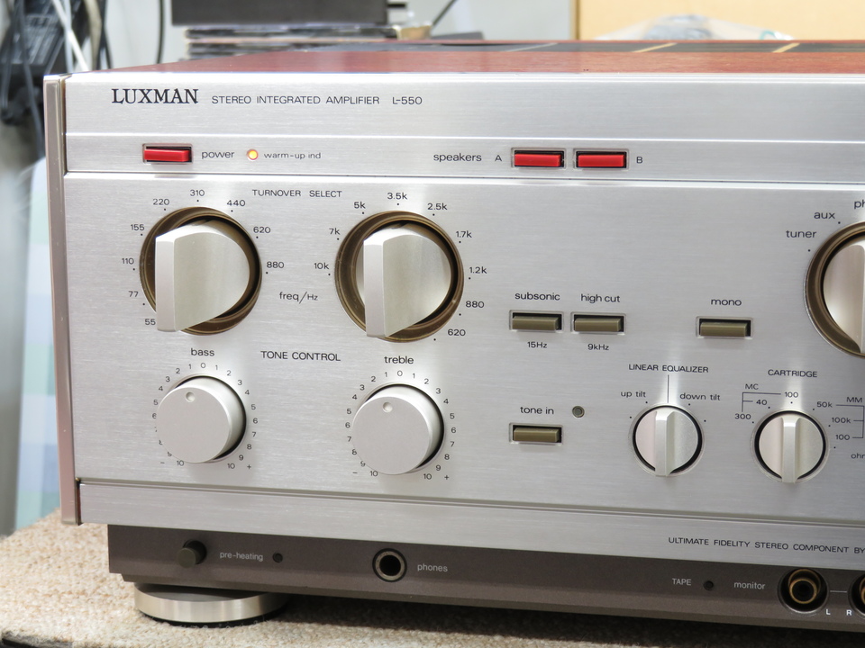 L-550 LUXMAN - 中古オーディオ 高価買取・販売 ハイファイ堂