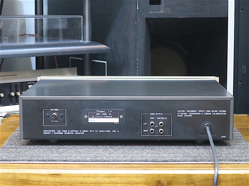 T-107 Accuphase - 中古オーディオ 高価買取・販売 ハイファイ堂