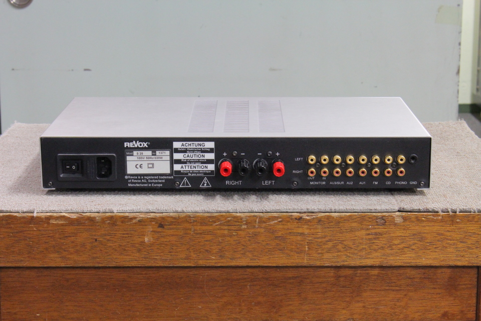 S25 REVOX - 中古オーディオ 高価買取・販売 ハイファイ堂