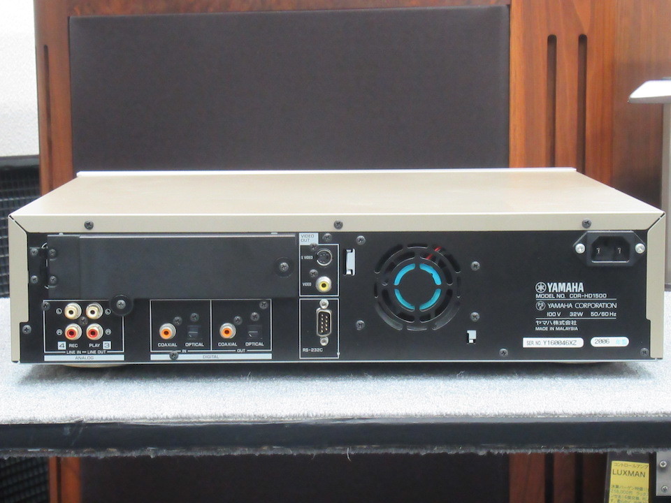 CDR-HD1500 YAMAHA - 中古オーディオ 高価買取・販売 ハイファイ堂