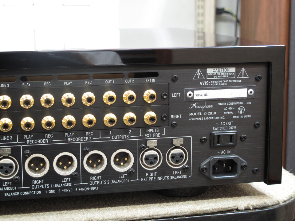 C-2810 Accuphase - 中古オーディオ 高価買取・販売 ハイファイ堂
