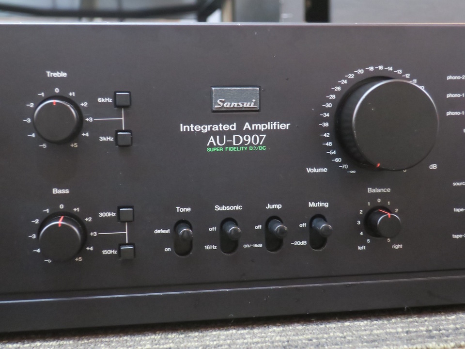 AU-D907 SANSUI - 中古オーディオ 高価買取・販売 ハイファイ堂