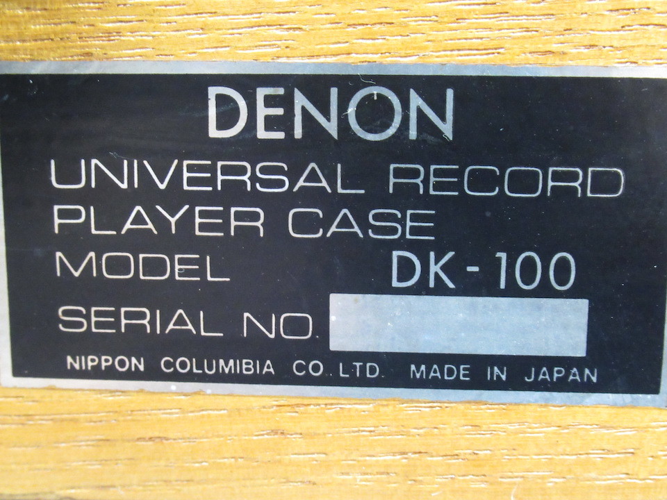 DK-100 DENON - 中古オーディオ 高価買取・販売 ハイファイ堂