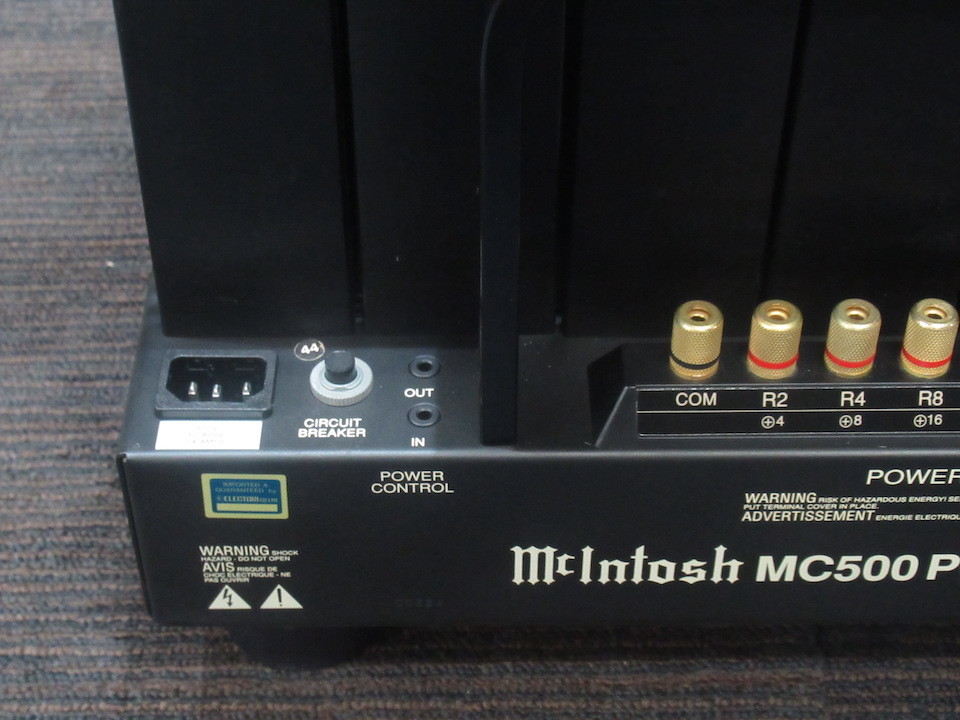 MC500 McIntosh - 中古オーディオ 高価買取・販売 ハイファイ堂