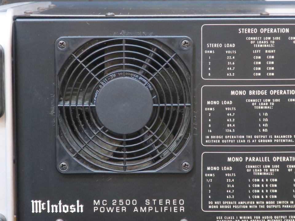 MC2500 McIntosh - 中古オーディオ 高価買取・販売 ハイファイ堂