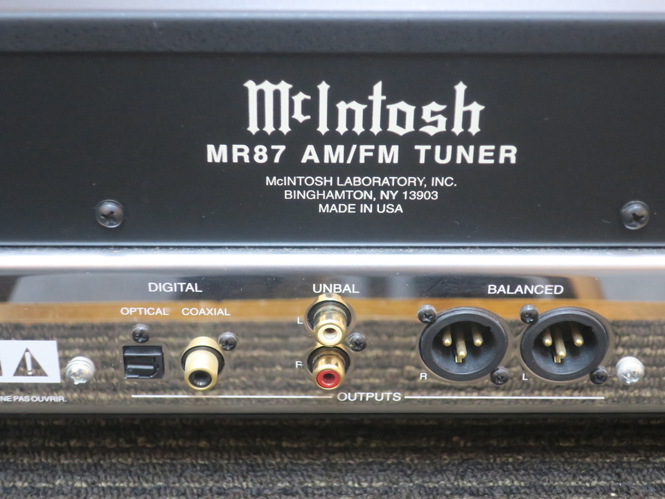 MR87 McIntosh - 中古オーディオ 高価買取・販売 ハイファイ堂