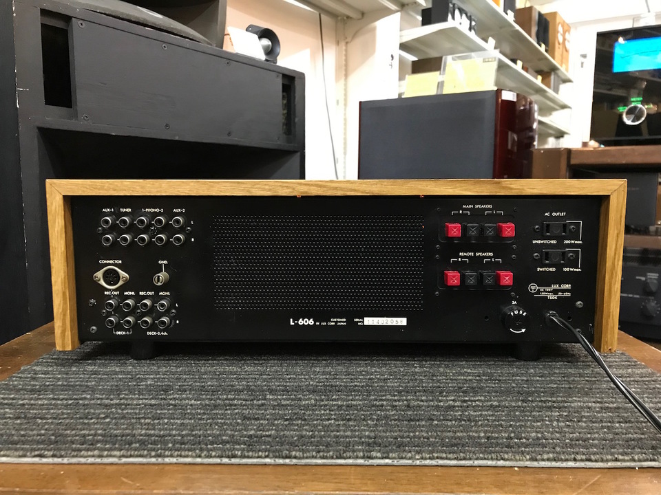 L-606 LUXMAN - 中古オーディオ 高価買取・販売 ハイファイ堂