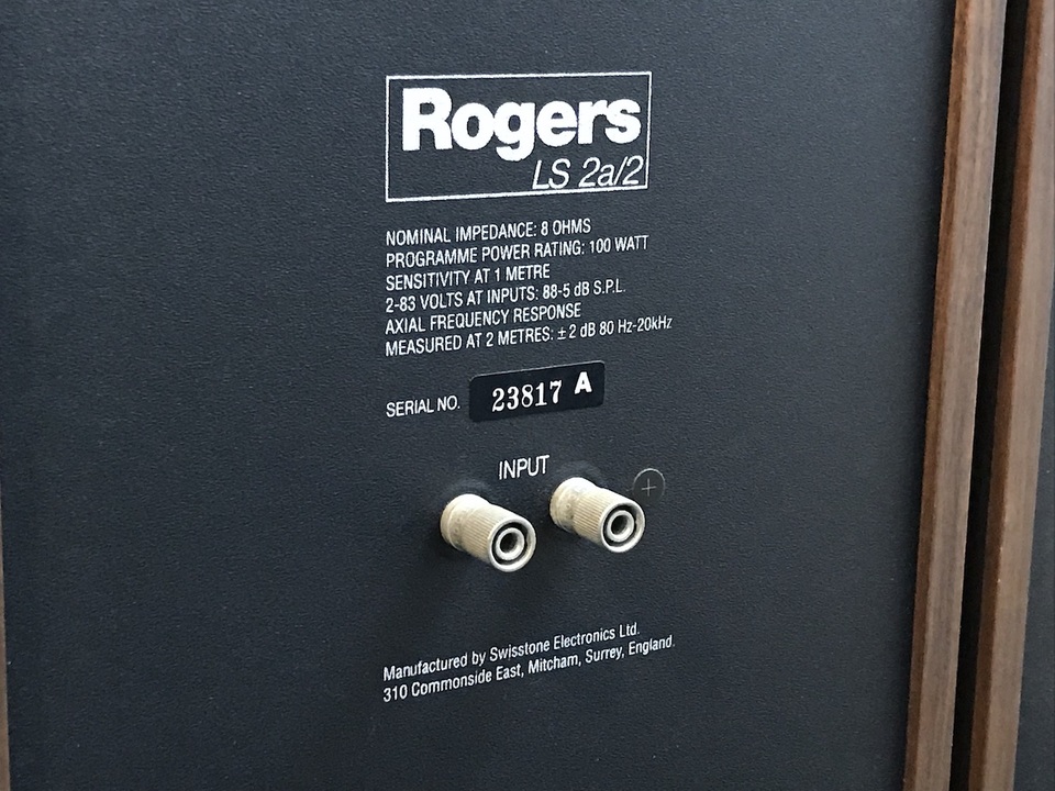 LS2a/2 Rogers - 中古オーディオ 高価買取・販売 ハイファイ堂