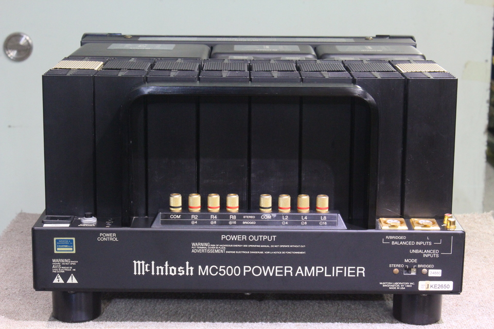 MC500 McIntosh - 中古オーディオ 高価買取・販売 ハイファイ堂