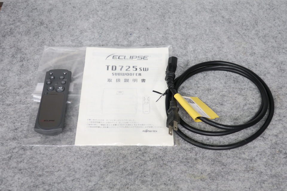TD725SW ECLIPSE - 中古オーディオ 高価買取・販売 ハイファイ堂