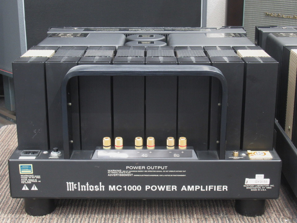 MC1000 McIntosh - 中古オーディオ 高価買取・販売 ハイファイ堂