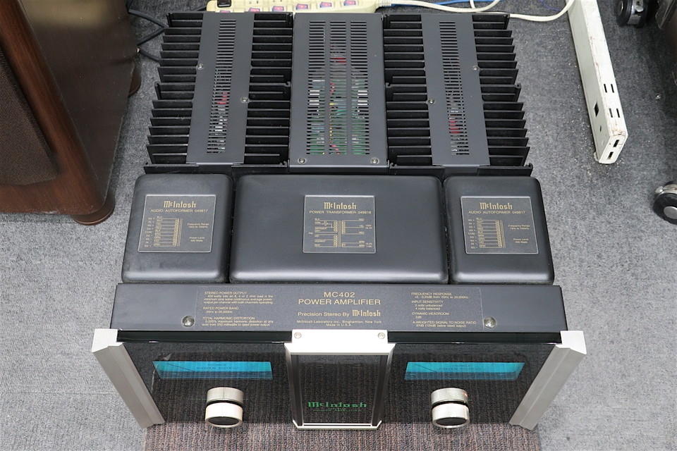 MC402 McIntosh - 中古オーディオ 高価買取・販売 ハイファイ堂