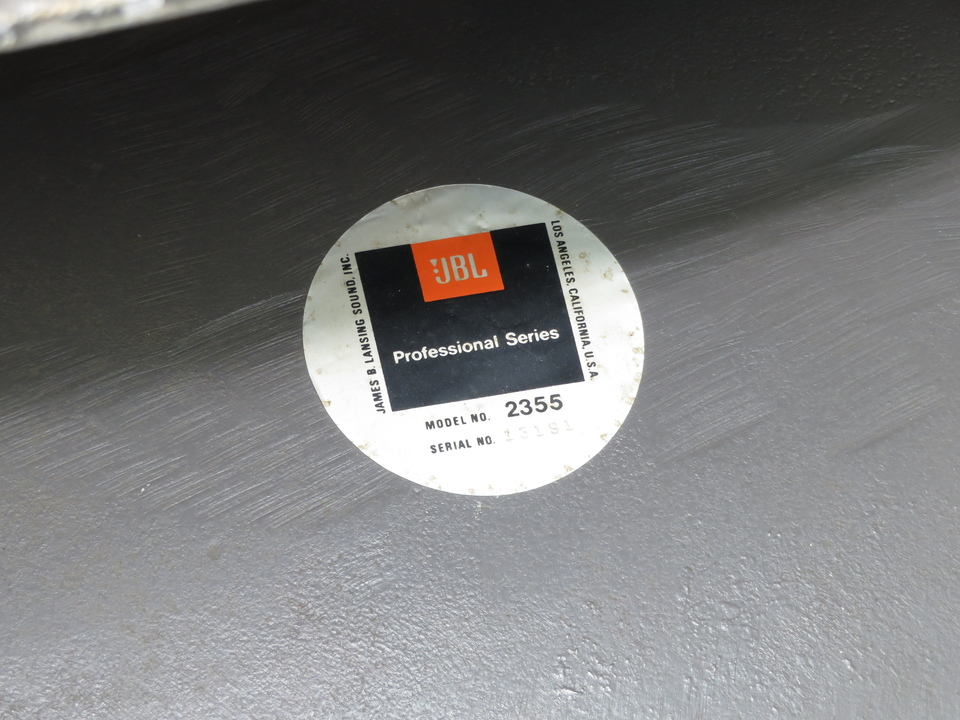 2355+2328 JBL - 中古オーディオ 高価買取・販売 ハイファイ堂