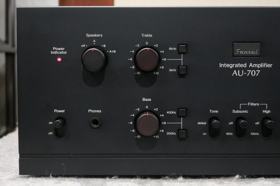 AU-707 SANSUI - 中古オーディオ 高価買取・販売 ハイファイ堂
