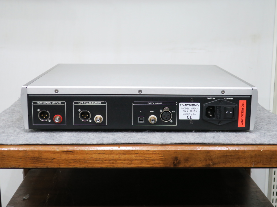 MPD-3 Playback Designs - 中古オーディオ 高価買取・販売 ハイファイ堂