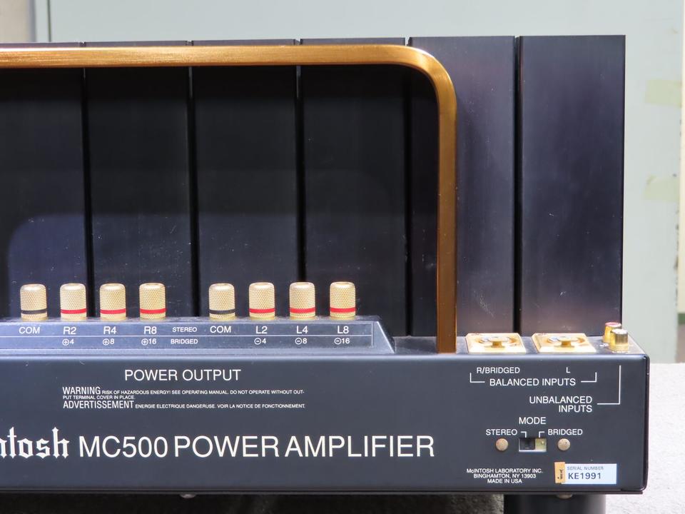 MC500 McIntosh - 中古オーディオ 高価買取・販売 ハイファイ堂