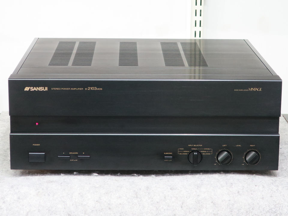 B-2103 MOS VINTAGE SANSUI - 中古オーディオ 高価買取・販売 ハイファイ堂