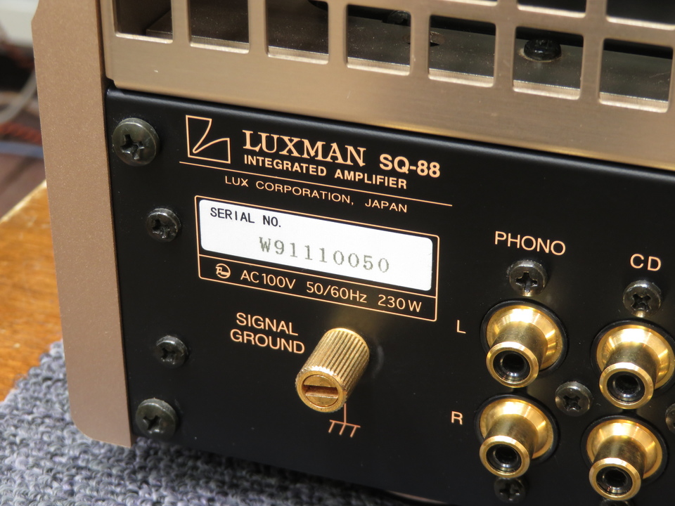 SQ-88 LUXMAN - 中古オーディオ 高価買取・販売 ハイファイ堂