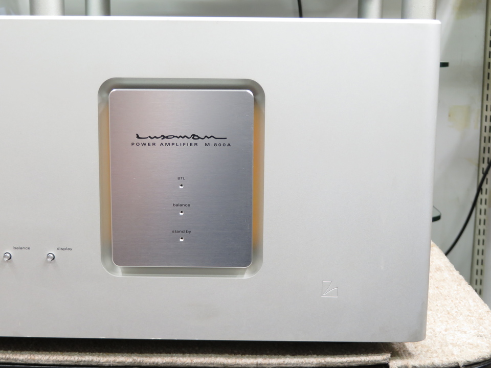 M-800A LUXMAN - 中古オーディオ 高価買取・販売 ハイファイ堂
