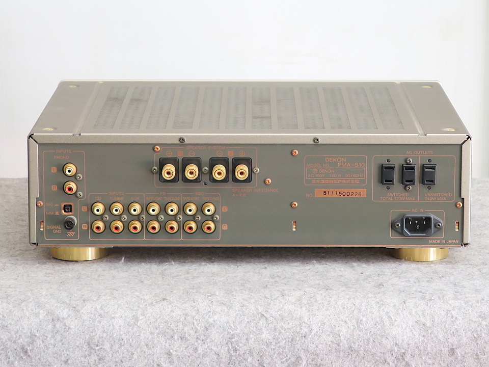 PMA-S10 DENON - 中古オーディオ 高価買取・販売 ハイファイ堂